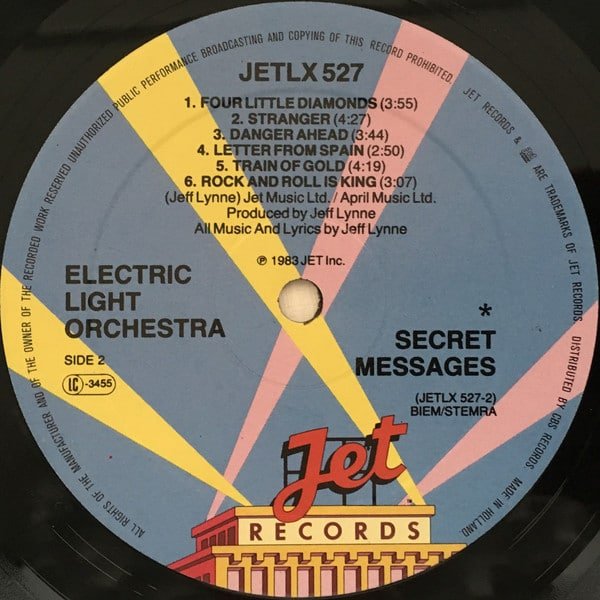 Electric Light Orchestra Secret Messages Lp Dreams On Vinyl