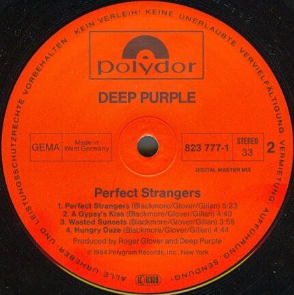 Deep Purple - Perfect Strangers LP – Dreams on Vinyl – Vinilo de época