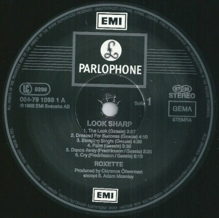 Roxette – Look Sharp! LP – Dreams on Vinyl – Vinilo de época