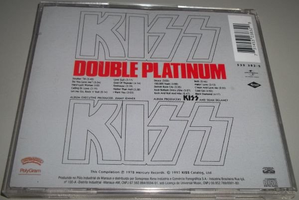 Kiss ‎- Double Platinum CD – Dreams on Vinyl – CDs Nuevos Sellados