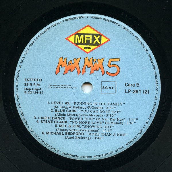 Various - Max Mix 5 2LP – Dreams on Vinyl – Vinilo de época