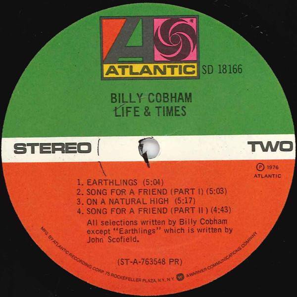 Billy Cobham - Life & Times LP – Dreams on Vinyl – Vinilo de época