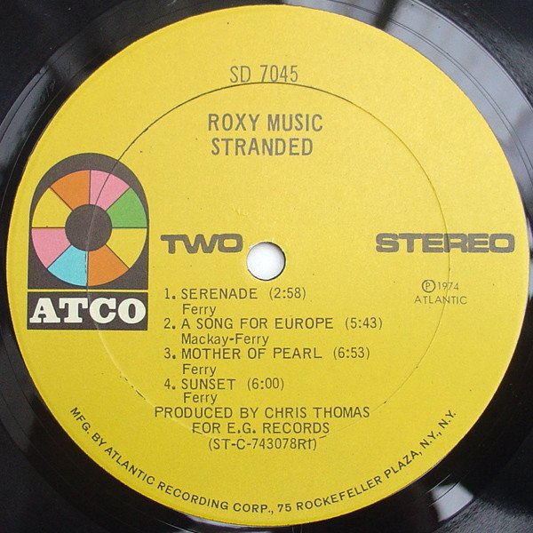 Comprar Roxy Music - Stranded LP – Dreams on Vinyl – Vinilo de época