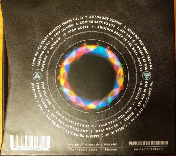 Pink Floyd - Pulse 2CD – Dreams on Vinyl – CDs Nuevos Sellados