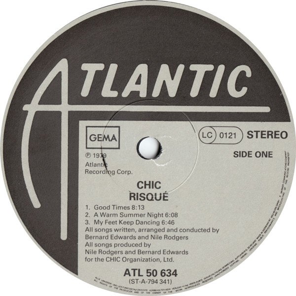 Chic - Risqué LP – Dreams on Vinyl – Vinilo de época