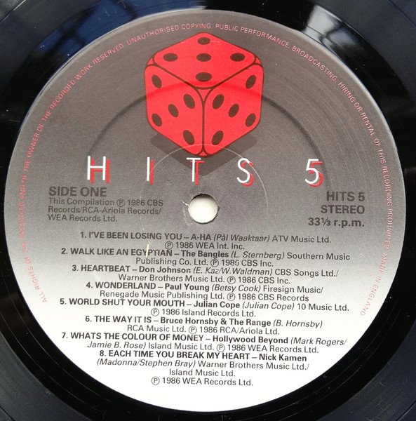 Various – Hits 5 -2LP – Dreams on Vinyl – Vinilo de época