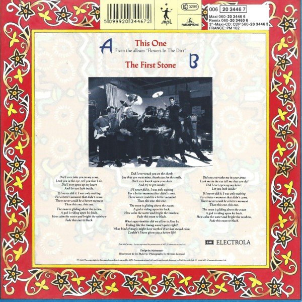 Paul McCartney – This One Single 7 – Dreams on Vinyl – Vinilo de época