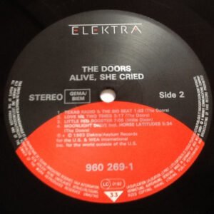 Doors - Alive She Cried LP – Dreams on Vinyl – Vinilo de época