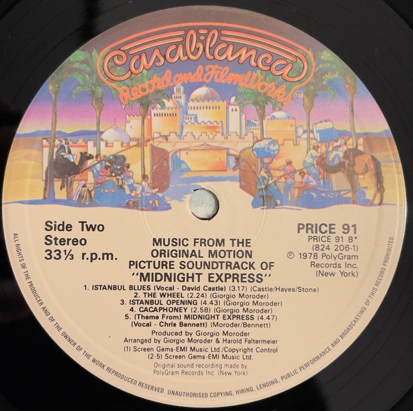 Comprar Giorgio Moroder – Midnight Express (Music From The Original ...