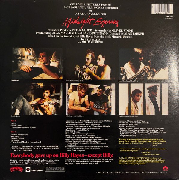 Comprar Giorgio Moroder – Midnight Express (Music From The Original ...