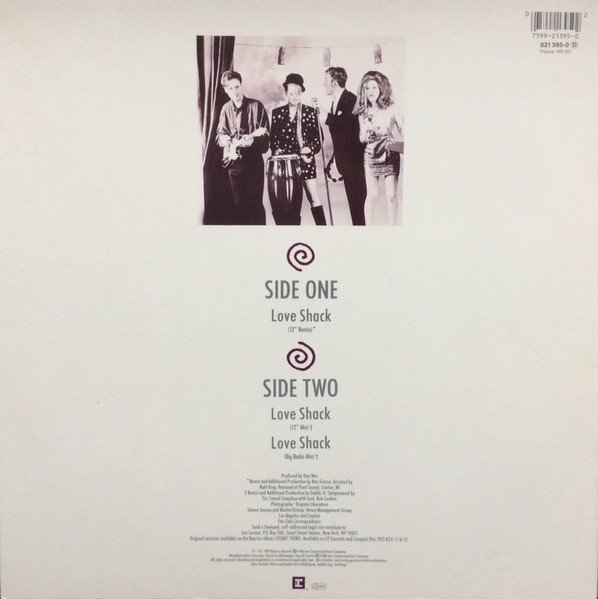 Comprar The B-52's – Love Shack Maxi 12 – Dreams on Vinyl – Vinilo de época