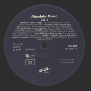 Comprar Various - Absolute Music 1 2LP – Dreams on Vinyl – Vinilo de época