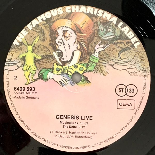 Comprar Genesis - Live LP – Dreams on Vinyl – Vinilo de época