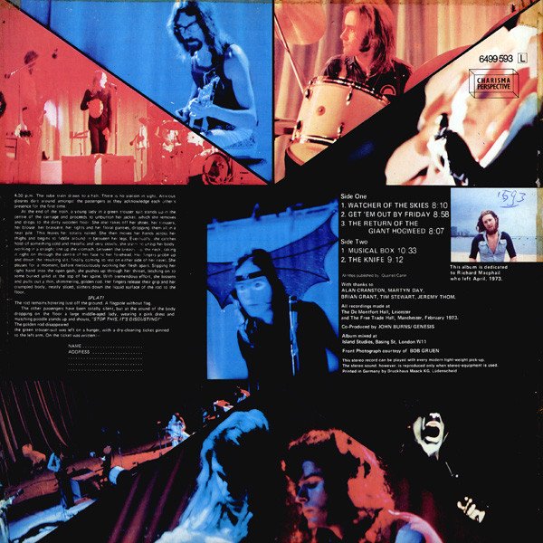 Comprar Genesis - Live LP – Dreams on Vinyl – Vinilo de época