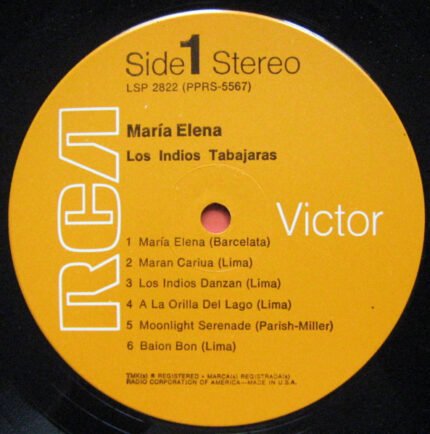 Comprar Los Indios Tabajaras - Maria Elena LP – Dreams on Vinyl ...