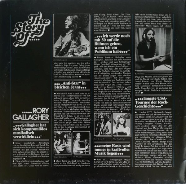 Comprar Rory Gallagher - The Story Of......Rory Gallagher 2LP – Dreams ...