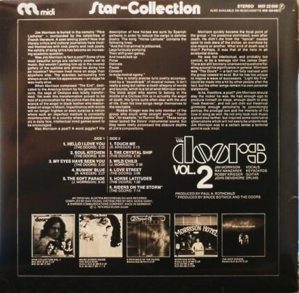 Comprar The Doors - Star-Collection Vol.2 LP – Dreams on Vinyl – Vinilo ...