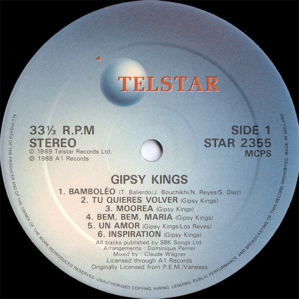 Comprar Gipsy Kings - Gipsy Kings LP – Dreams on Vinyl – Vinilo de época