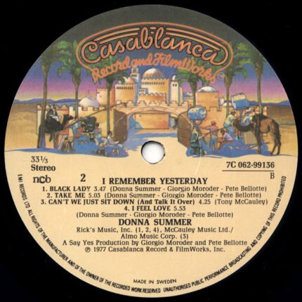 Donna Summer - I Remember Yesterday LP – Dreams on Vinyl – Vinilo de época