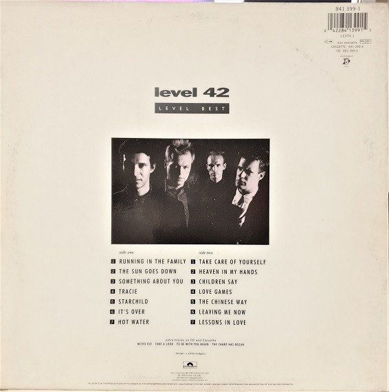 Level 42 - Level Best LP – Dreams on Vinyl – Vinilo de época