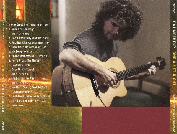 Pat Metheny - One Quiet Night CD – Dreams on Vinyl – CD Nuevos Sellados