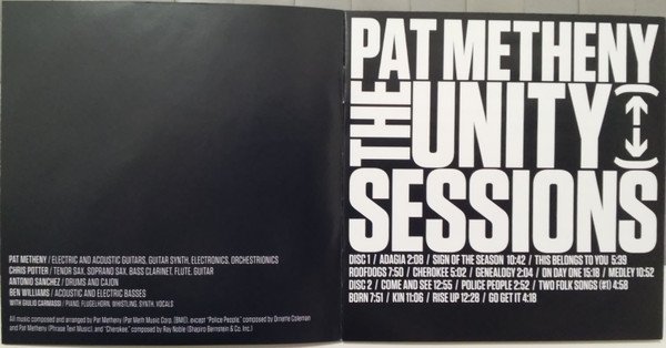 Pat Metheny - The Unity Sessions 2CD – Dreams on Vinyl – CD Nuevos Sellados