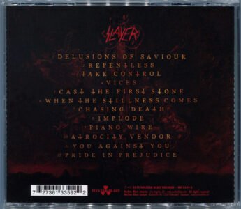 Slayer - Repentless CD – Dreams on Vinyl – CD Nuevos Sellados