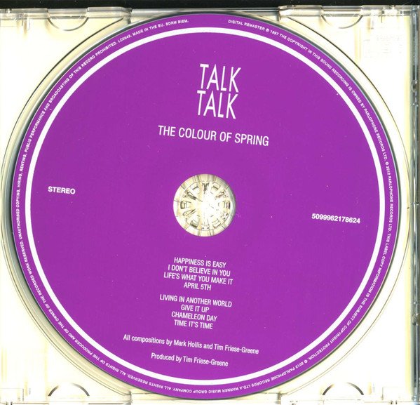 Talk Talk - The Colour Of Spring CD – Dreams on Vinyl – CD Nuevos Sellados