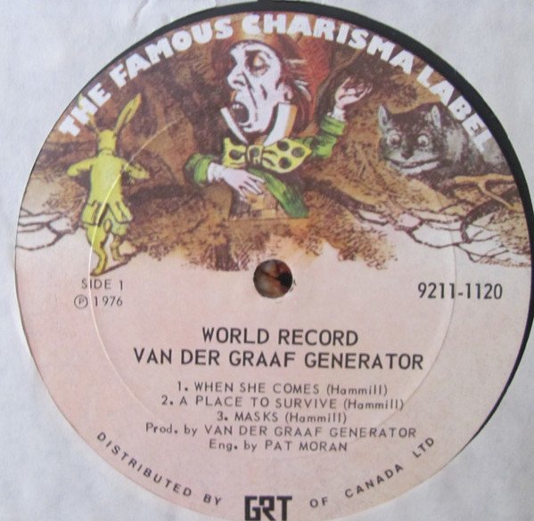 Van Der Graaf Generator - World Record LP – Dreams on Vinyl – Vinilo de ...