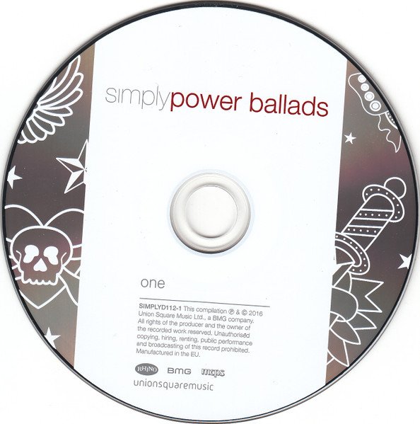 Various - Simply Power Ballads (4 CDs Of Modern And Classic Power ...