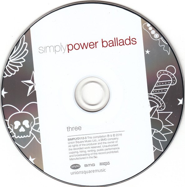 Various - Simply Power Ballads (4 CDs Of Modern And Classic Power ...