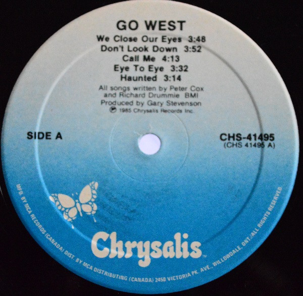 Go West - Go West LP – Dreams on Vinyl – Vinilo de época