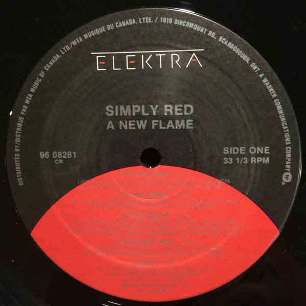 Simply Red - A New Flame LP – Dreams on Vinyl – Vinilo de época
