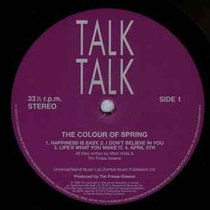Talk Talk - The Colour Of Spring LP – Dreams on Vinyl – Vinilos Nuevos ...