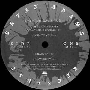 Bryan Adams - Reckless LP – Dreams on Vinyl – Vinilo de época