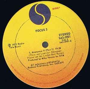 Focus (2) - Focus 3 2LP – Dreams on Vinyl – Vinilo de época
