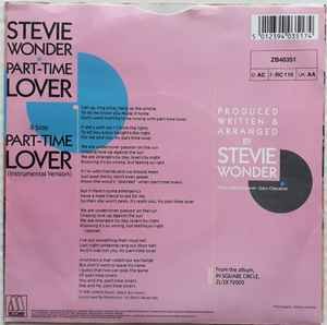 Stevie Wonder - Part-Time Lover Single 7 – Dreams on Vinyl – Vinilo de ...