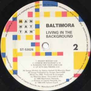 Baltimora - Living In The Background LP – Dreams on Vinyl – Vinilo de época