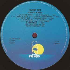 Grace Jones - Island Life LP – Dreams on Vinyl – Vinilo de época