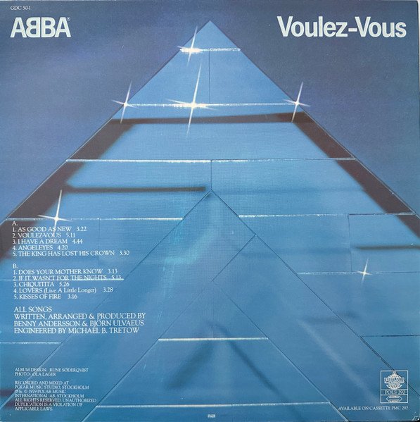 ABBA - Voulez-Vous LP – Dreams on Vinyl – Vinilo de época