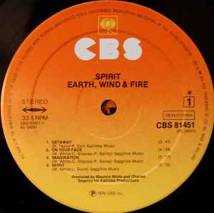 Earth, Wind & Fire - Spirit LP – Dreams on Vinyl – Vinilo de época