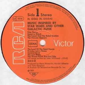 Meco* - Music Inspired By 'Star Wars' And Other Galactic Funk LP ...