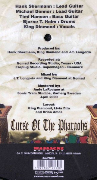 Mercyful Fate - Evil / Curse Of The Pharaohs Maxi 12 – Dreams on Vinyl ...