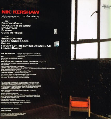 Nik Kershaw - Human Racing LP – Dreams on Vinyl – Vinilo de época