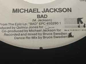 Michael Jackson - Bad Single 7 – Dreams on Vinyl – Vinilo de época