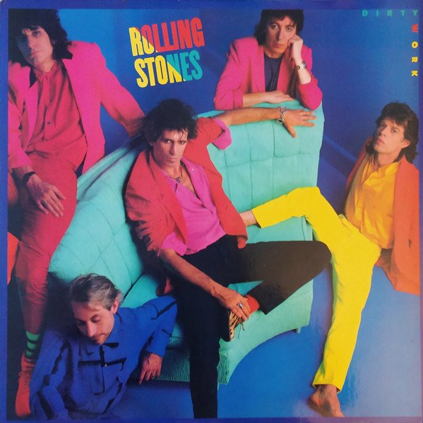 Rolling Stones - Dirty Work LP – Dreams on Vinyl – Vinilo de época