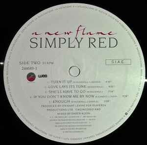 Simply Red - A New Flame LP – Dreams on Vinyl – Vinilo de época
