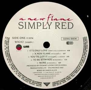Simply Red - A New Flame LP – Dreams on Vinyl – Vinilo de época
