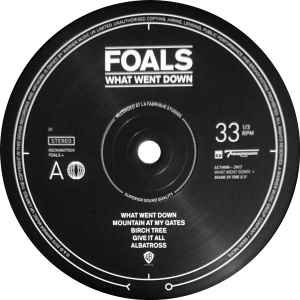 Foals - What Went Down LP – Dreams on Vinyl – Vinilo de Reedición