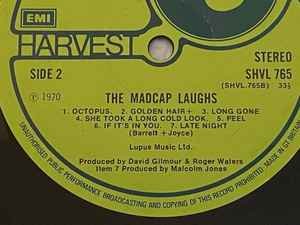 Syd Barrett - The Madcap Laughs LP – Dreams on Vinyl – Vinilo de época